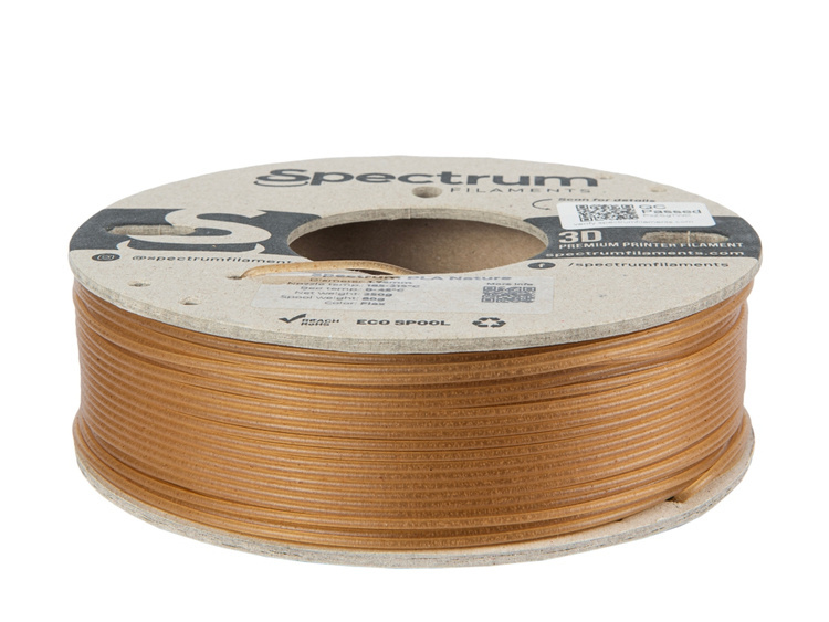 Filament Spectrum PLA Nature 1.75mm FLAX 0.25kg | PLA \ PLA Nature \ 1 ...