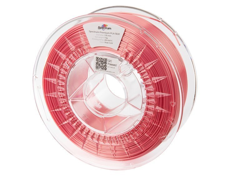 Filament Spectrum SILK PLA 1.75mm ROSE GOLD 1kg Rose Gold | PLA \ PLA ...