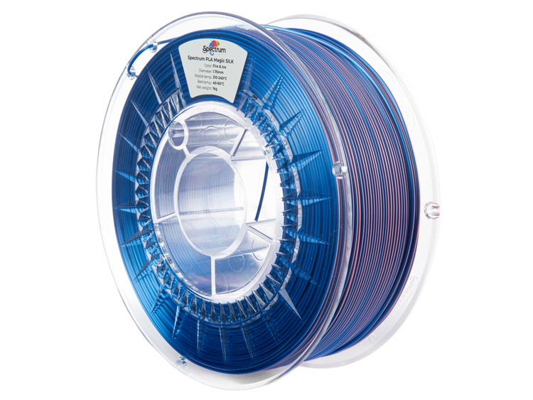 Filament Spectrum PLA Magic SILK 1.75mm FIRE & ICE 1kg | PLA \ PLA ...