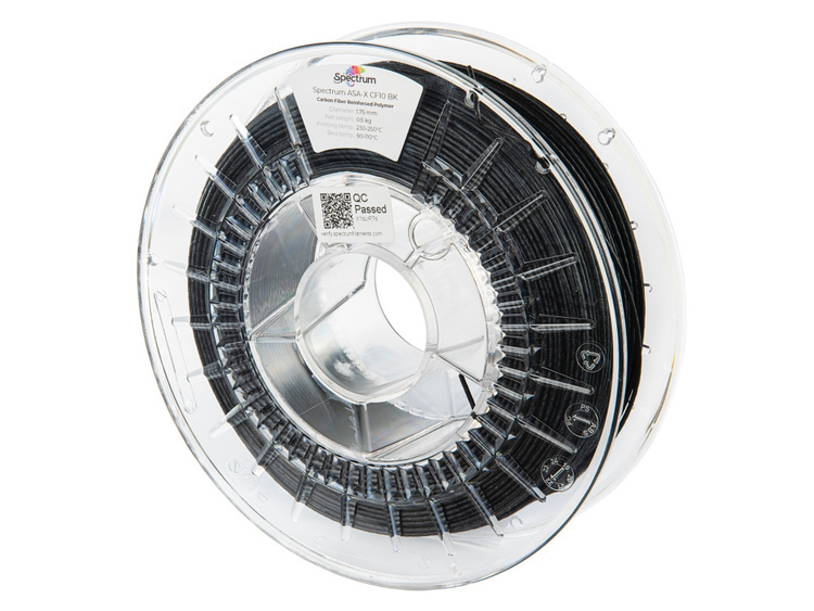 Filament Spectrum ASA-X CF10 1.75mm 0.5kg | ASA \ ASA-X CF10 \ 1.75mm ...