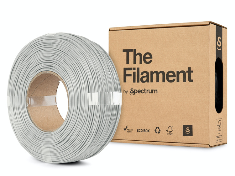 The Filament ReFill PLA 1.75mm CLOUD GREY 1kg | Colors \ Grey NEW \ THE ...