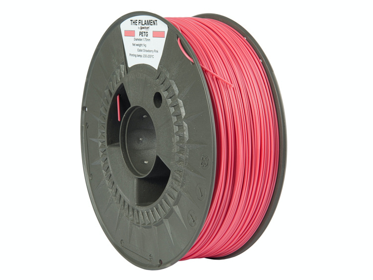 The Filament PETG 1.75mm STRAWBERRY PINK 1kg | Our offer \ Materials ...