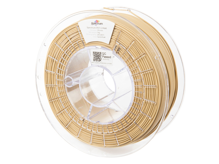 Filament Spectrum PET-G MATT 1.75mm SAND KHAKI 1kg (RAL 1001) Sand ...