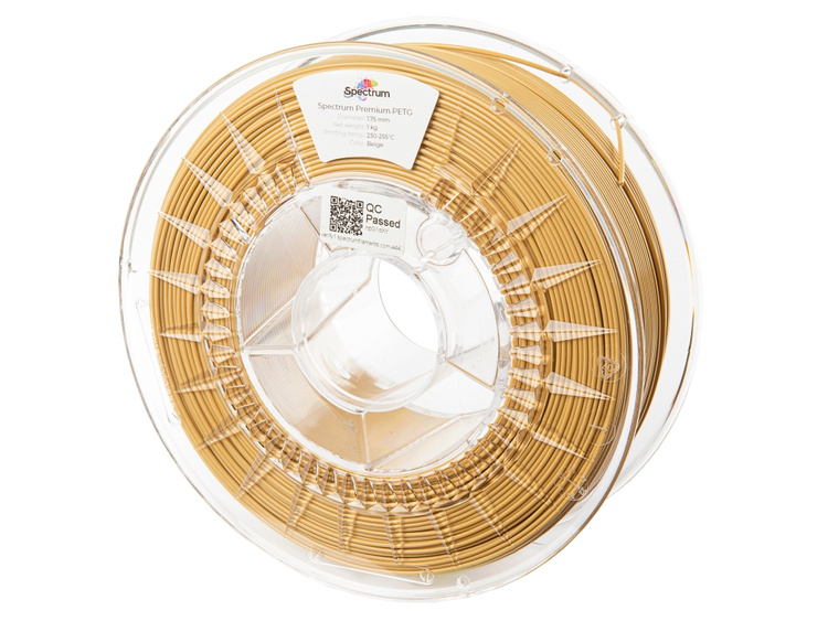 Filament Spectrum PET-G Premium 1.75mm BEIGE 1kg (RAL 1002) | PET-G ...