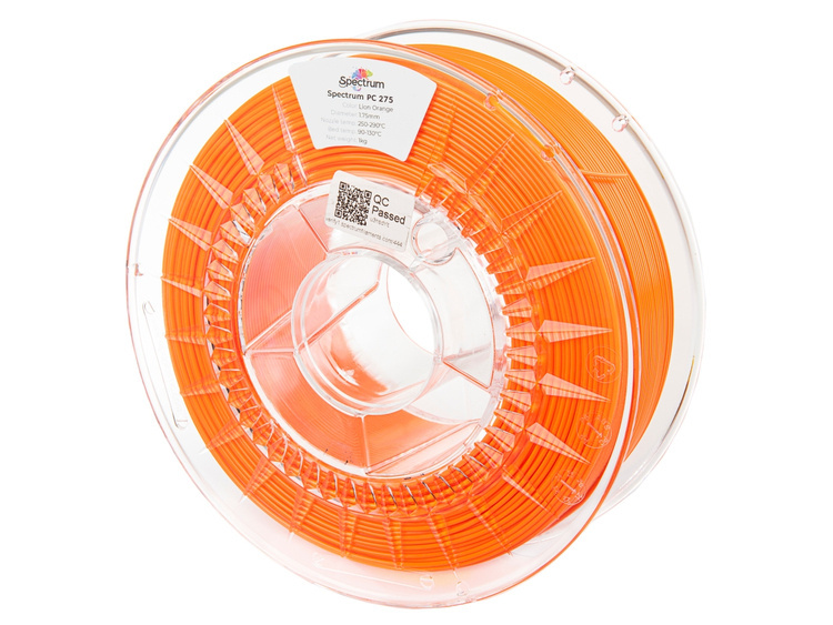 Filament Spectrum PC 275 1.75mm LION ORANGE 1kg | Look&Feel ...