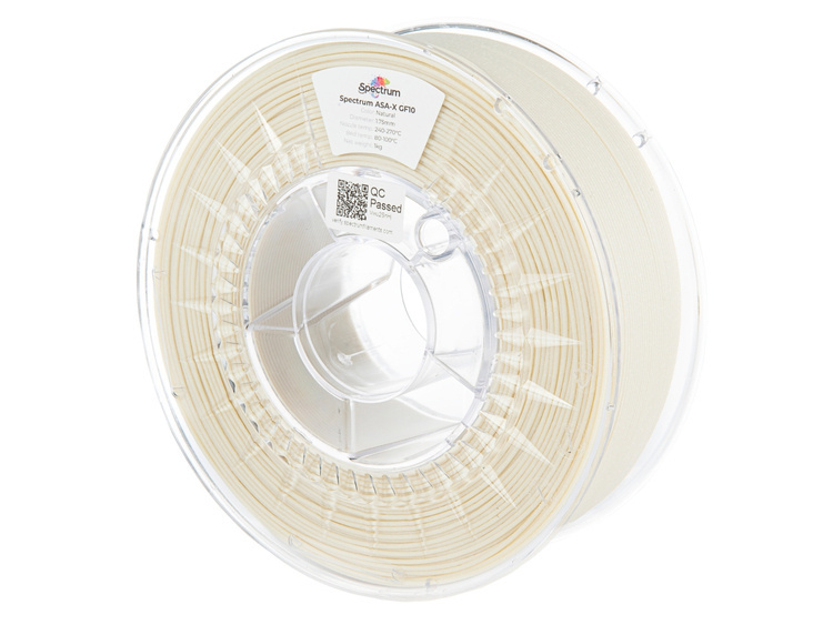 Filament Spectrum ASA-X GF10 1.75mm NATURAL 1kg | Look&Feel \ Glass ...