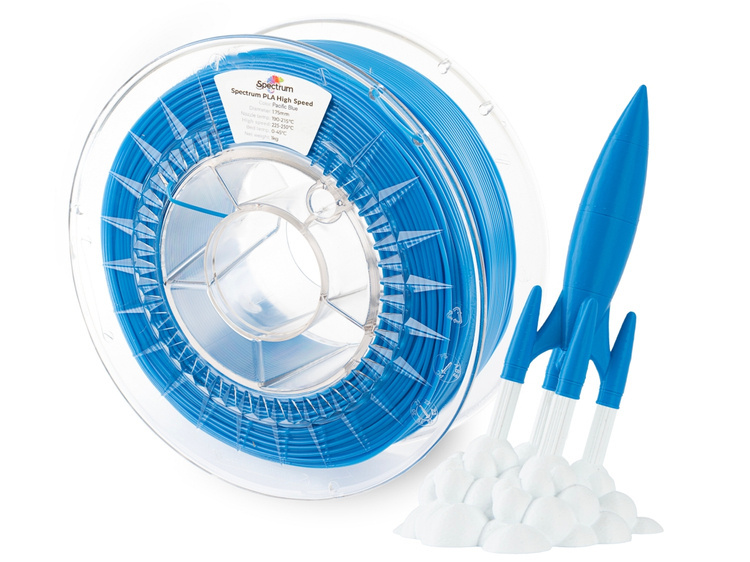 Filament Spectrum PLA Premium High Speed 1.75mm PACIFIC BLUE 1kg ...