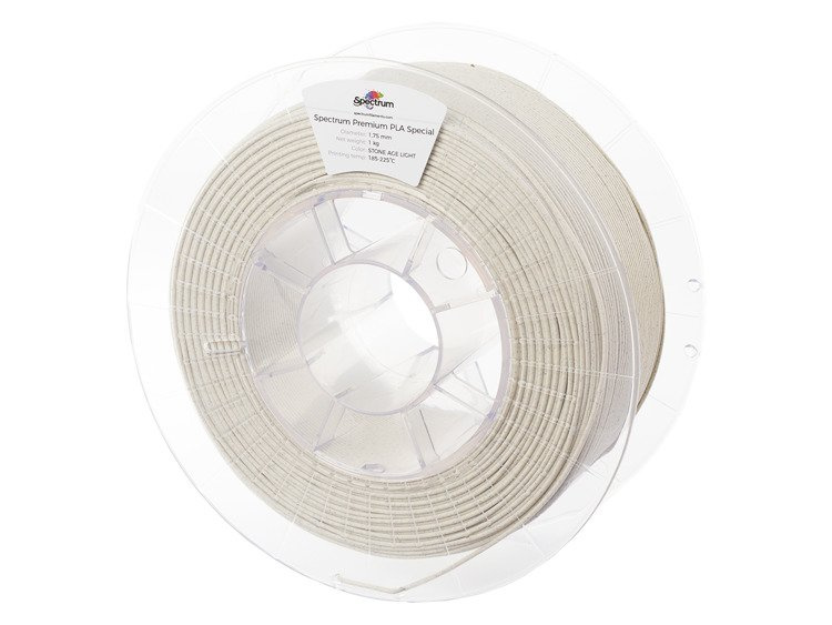 Filament Spectrum PLA Special 1.75mm STONE AGE LIGHT 1kg Stone Age ...