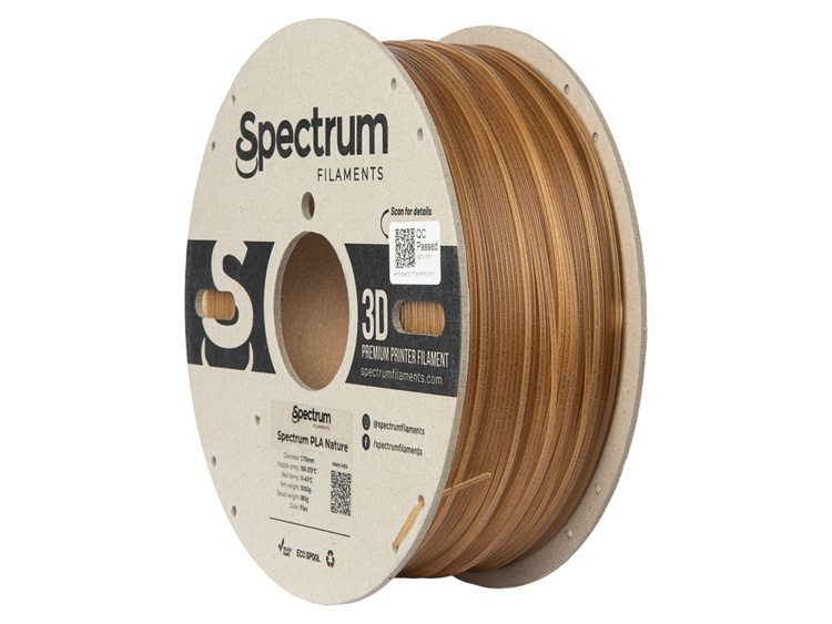 Filament Spectrum PLA Nature 1.75mm FLAX 1kg | PLA \ PLA Nature \ 1 ...